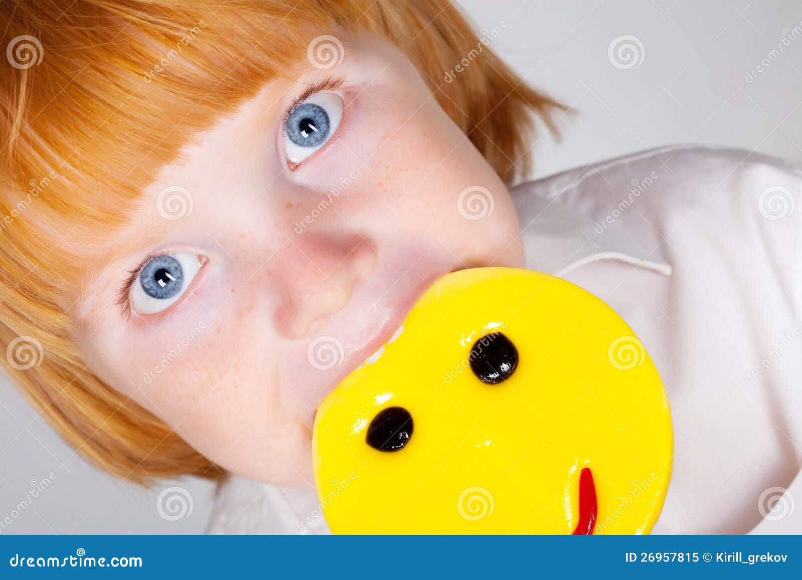 Boy with candy stock image. Image of face, large, people - 26957815