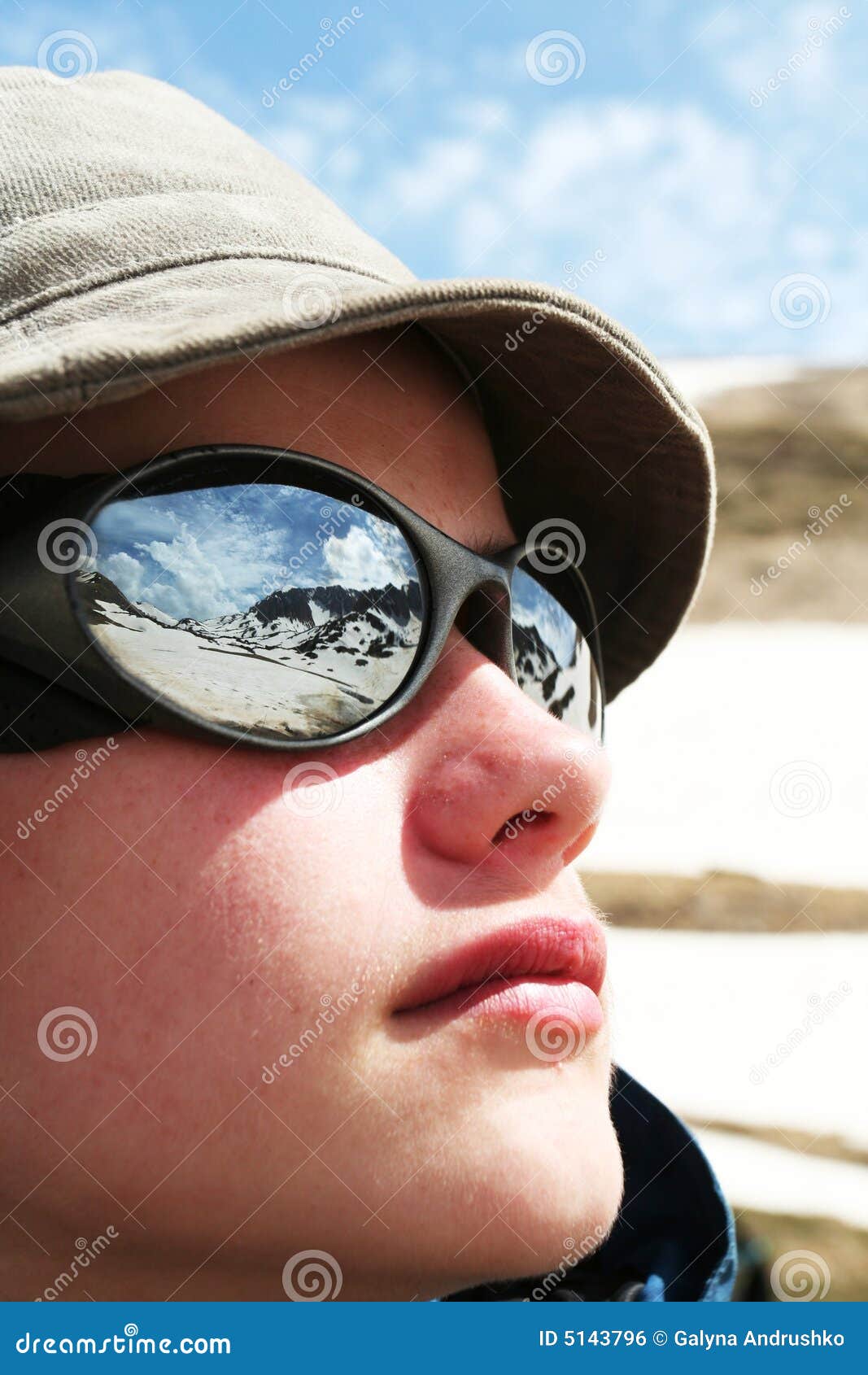 Boy in Cap and Sunglasses stock photo. Image of children - 5143796