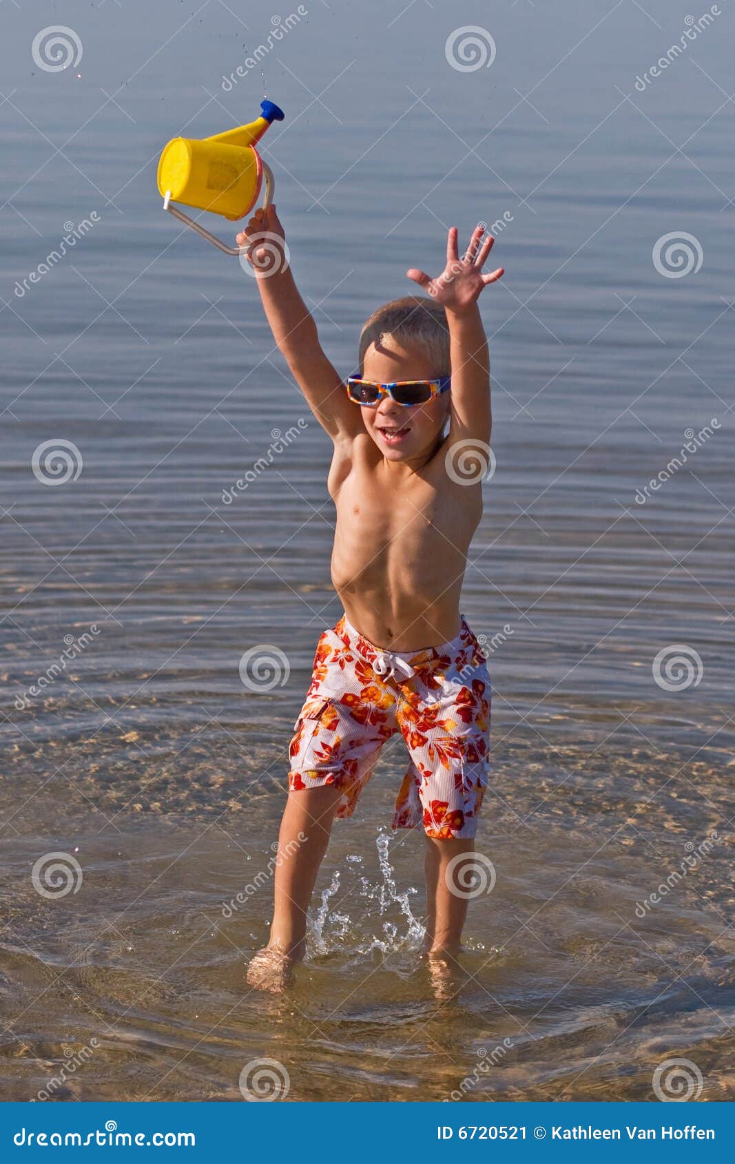 Boy Carrying Waterbucket Picture. Image: 6720521