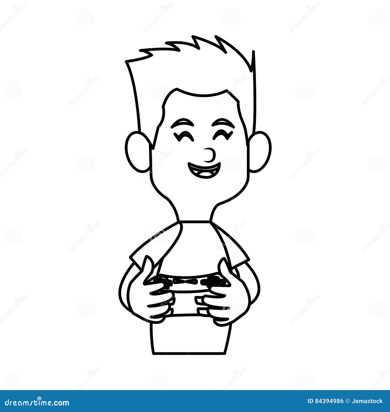 Boy cartoon icon stock vector. Illustration of school - 84394986