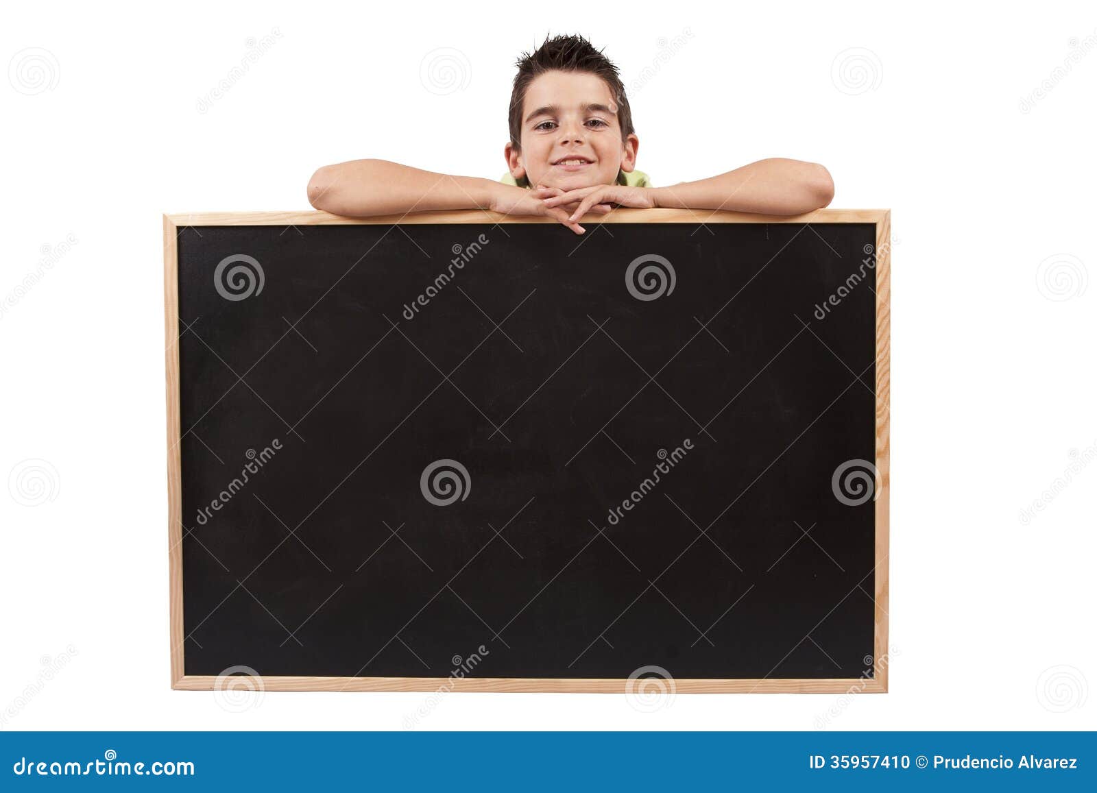Boy with chalkboard stock photo. Image of person, human - 35957410