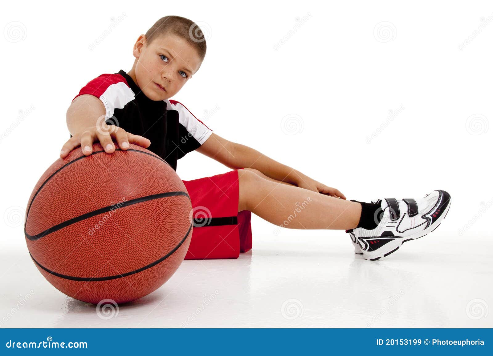 Boy Child Basketball Player Relaxing Stock Image - Image of competition ...