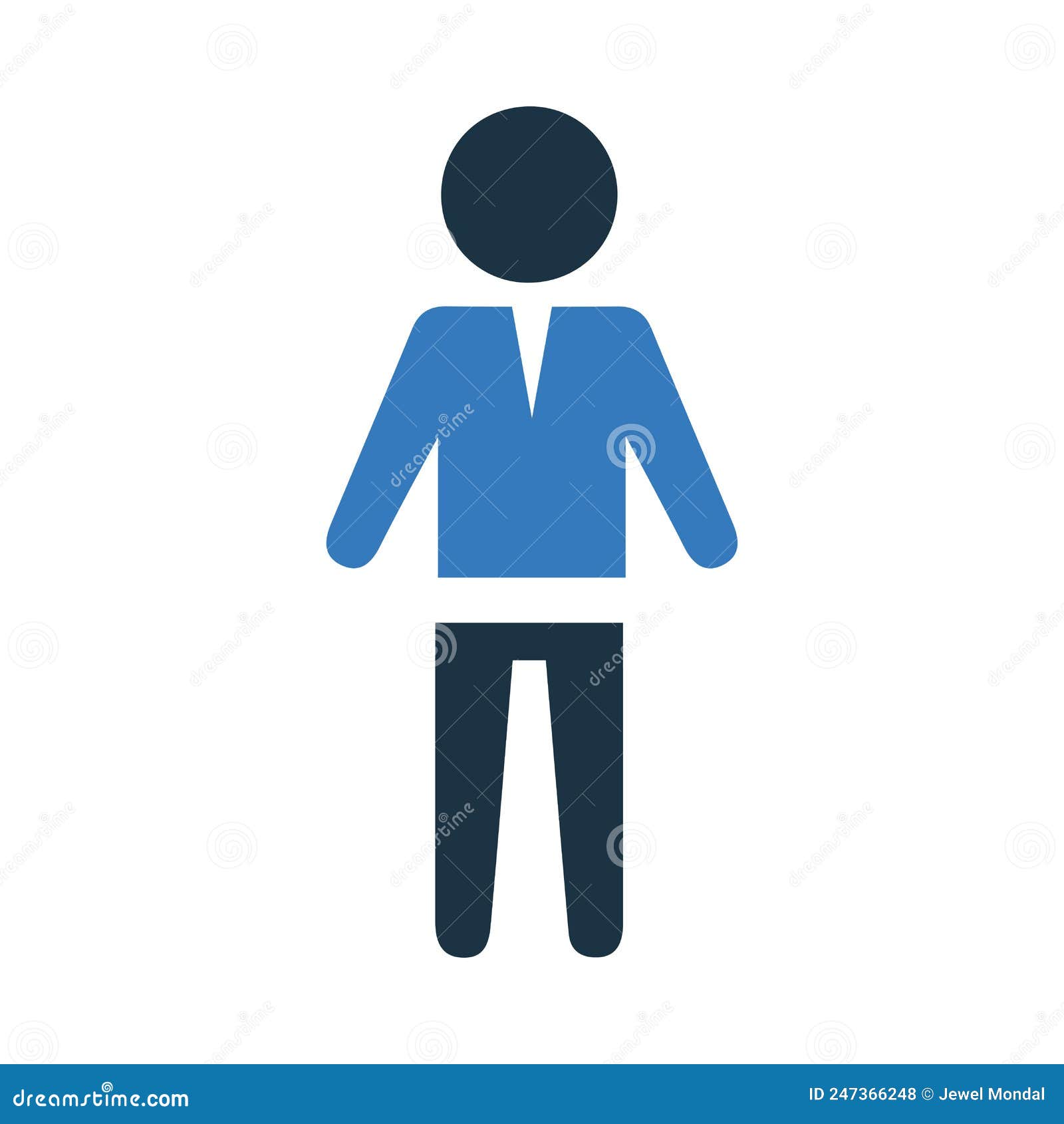 Boy, Child, Kid Icon. Editable Vector Graphics Stock Illustration ...