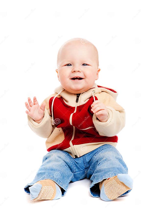 Boy clapping stock photo. Image of handsome, childhood - 12201186