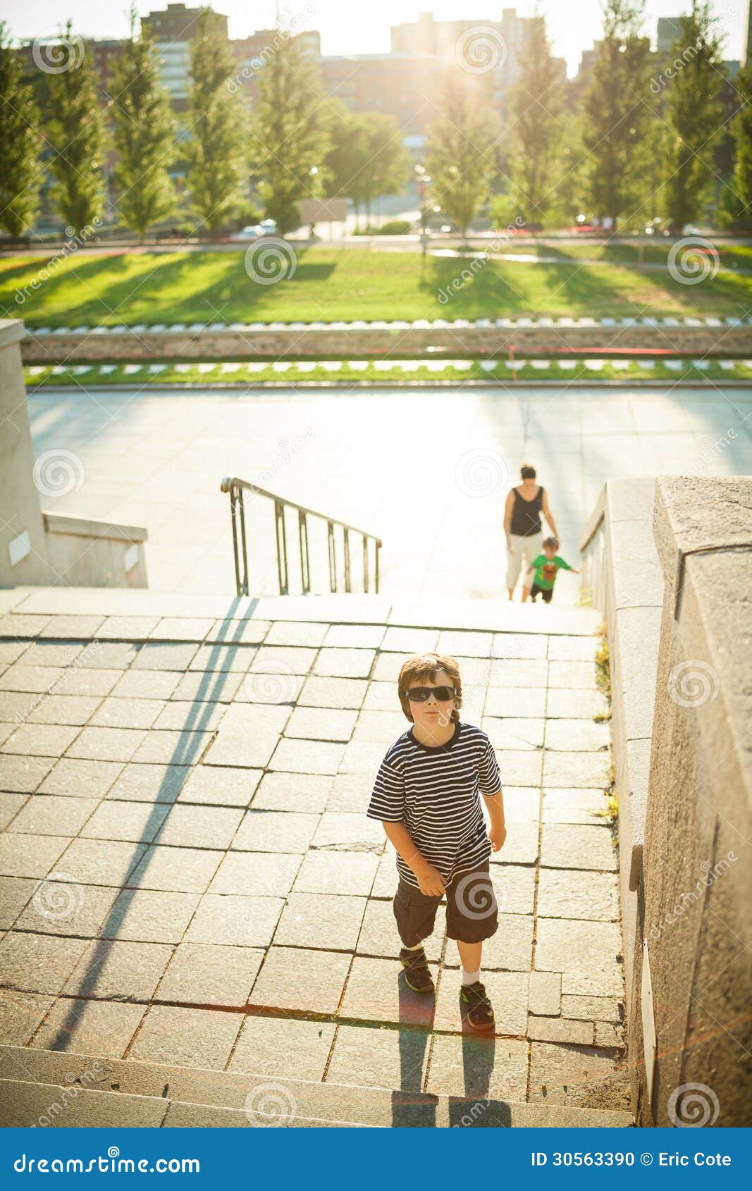 Angry Man Climbing Aboard Boat Stock Photography | CartoonDealer.com ...