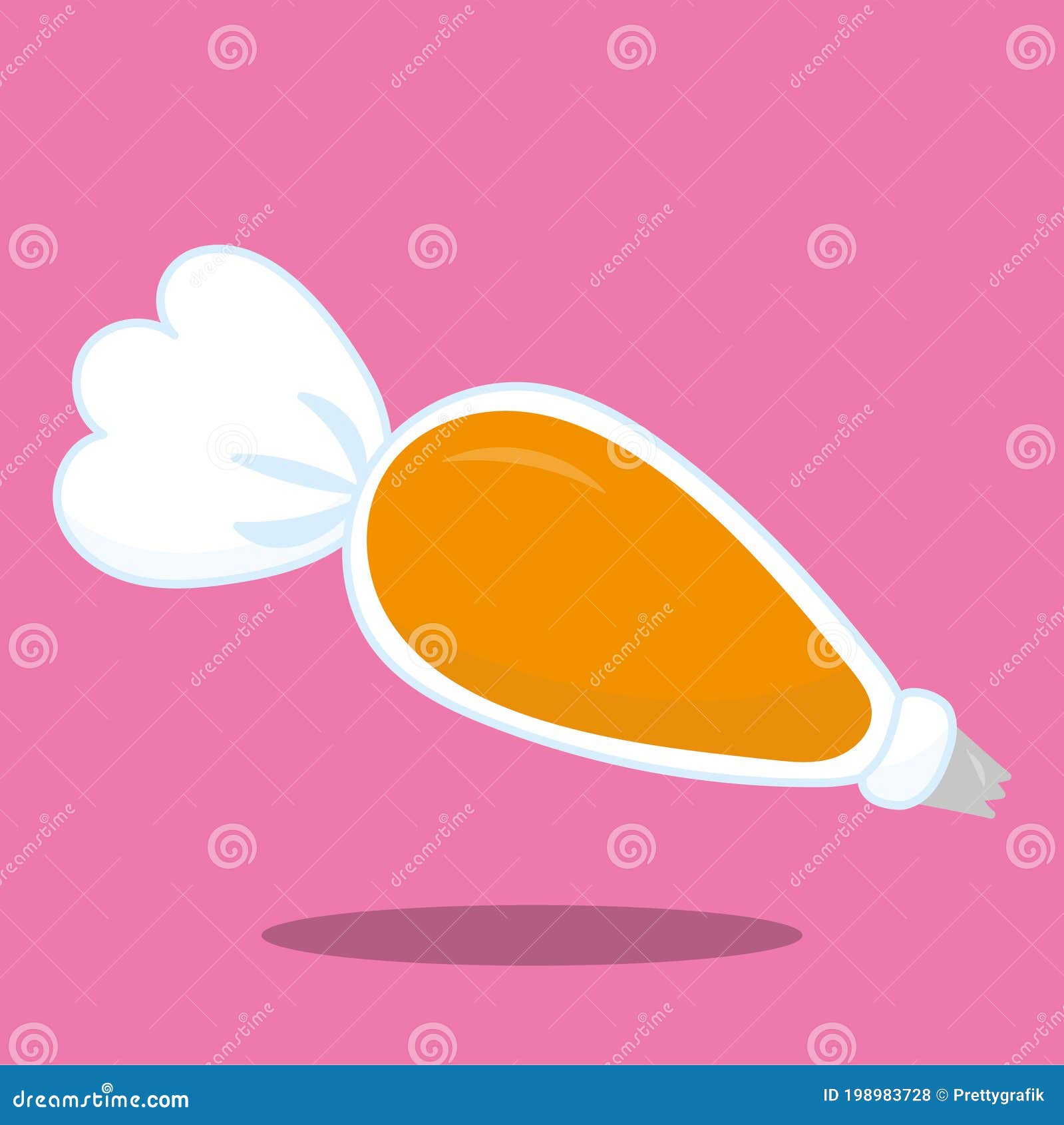 Boy cooking cream 19 stock vector. Illustration of cartoon - 198983728