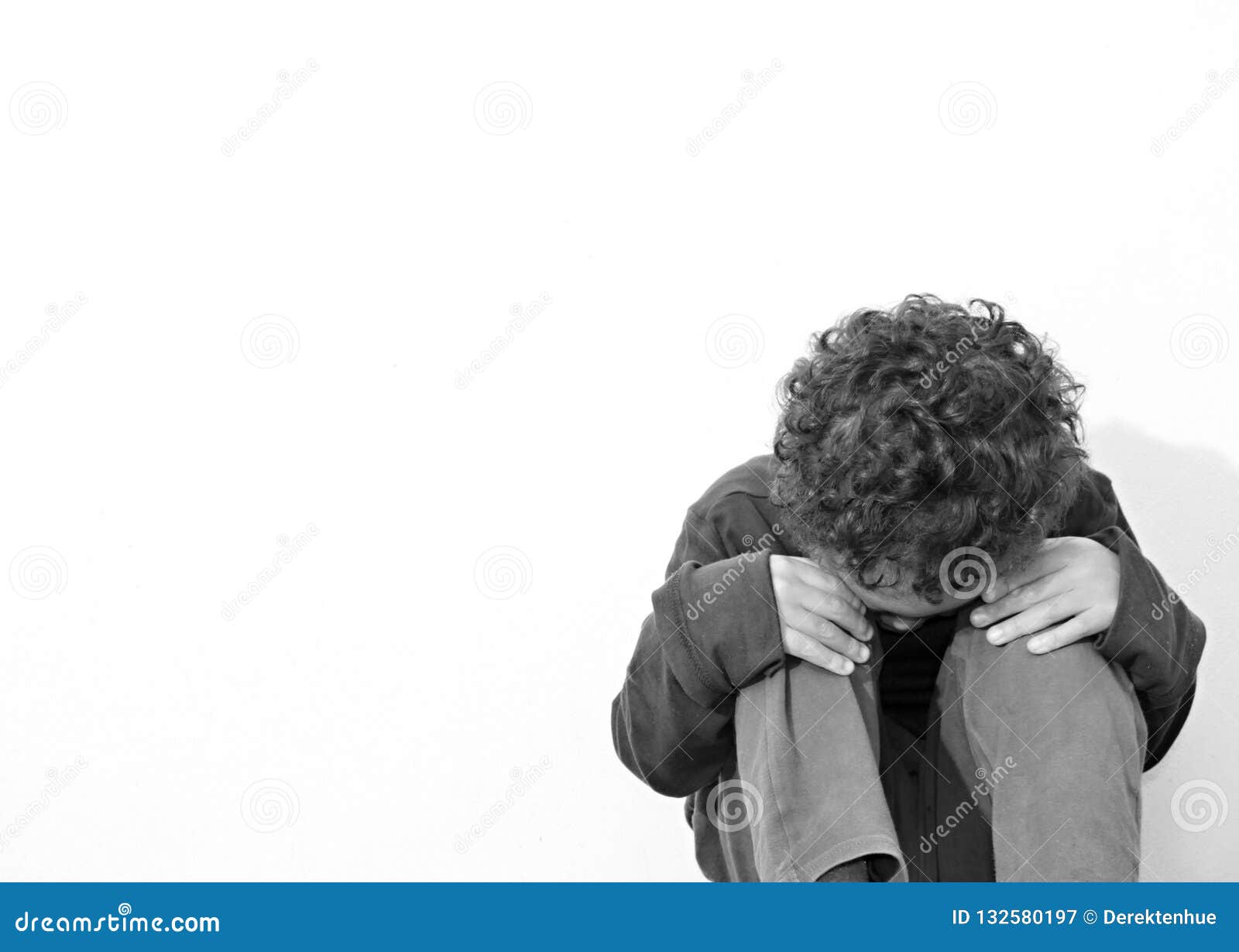 Boy crying in poverty stock image. Image of exhausted - 132580197