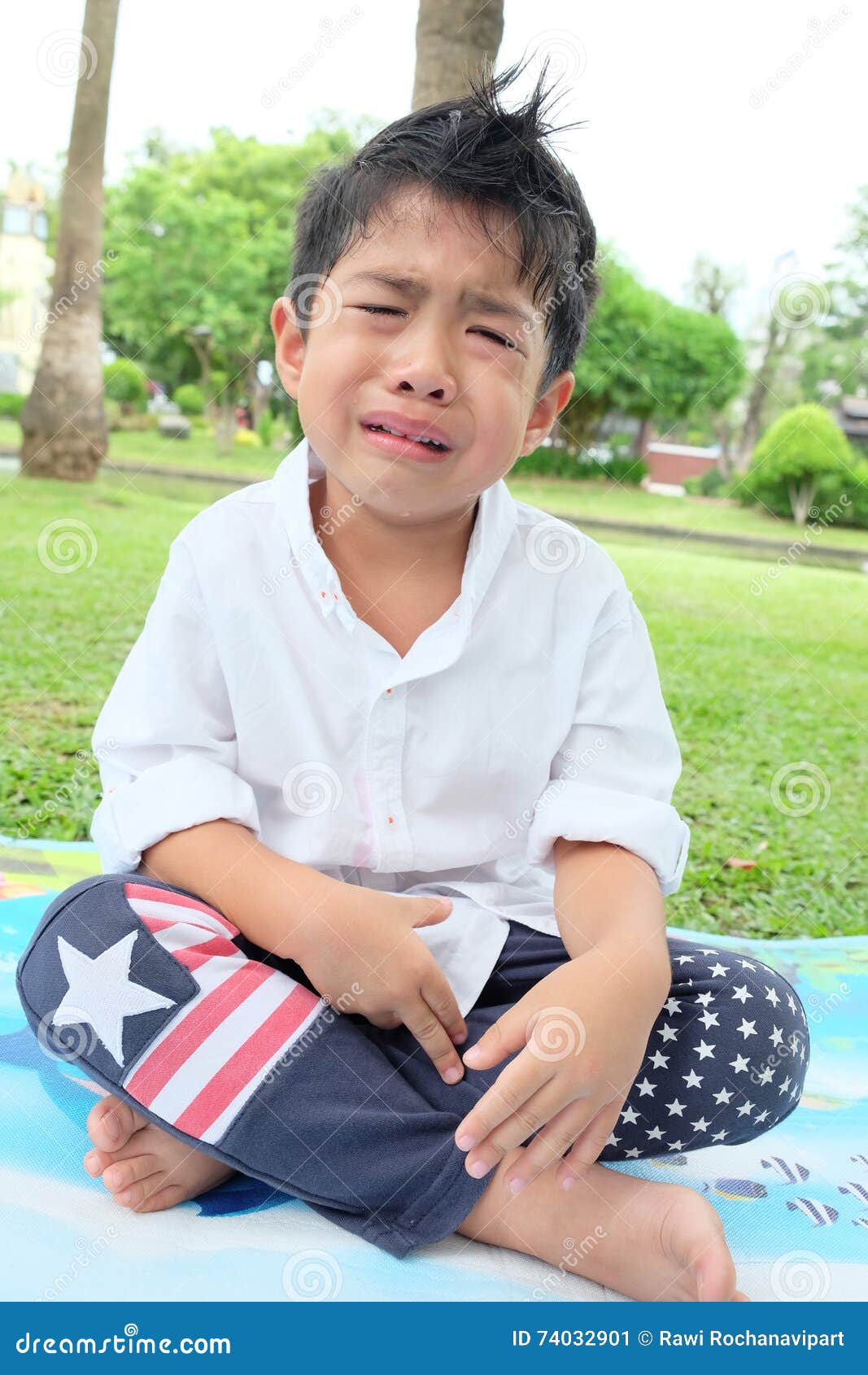 Boy crying stock image. Image of pain, hunger, discontent - 74032901