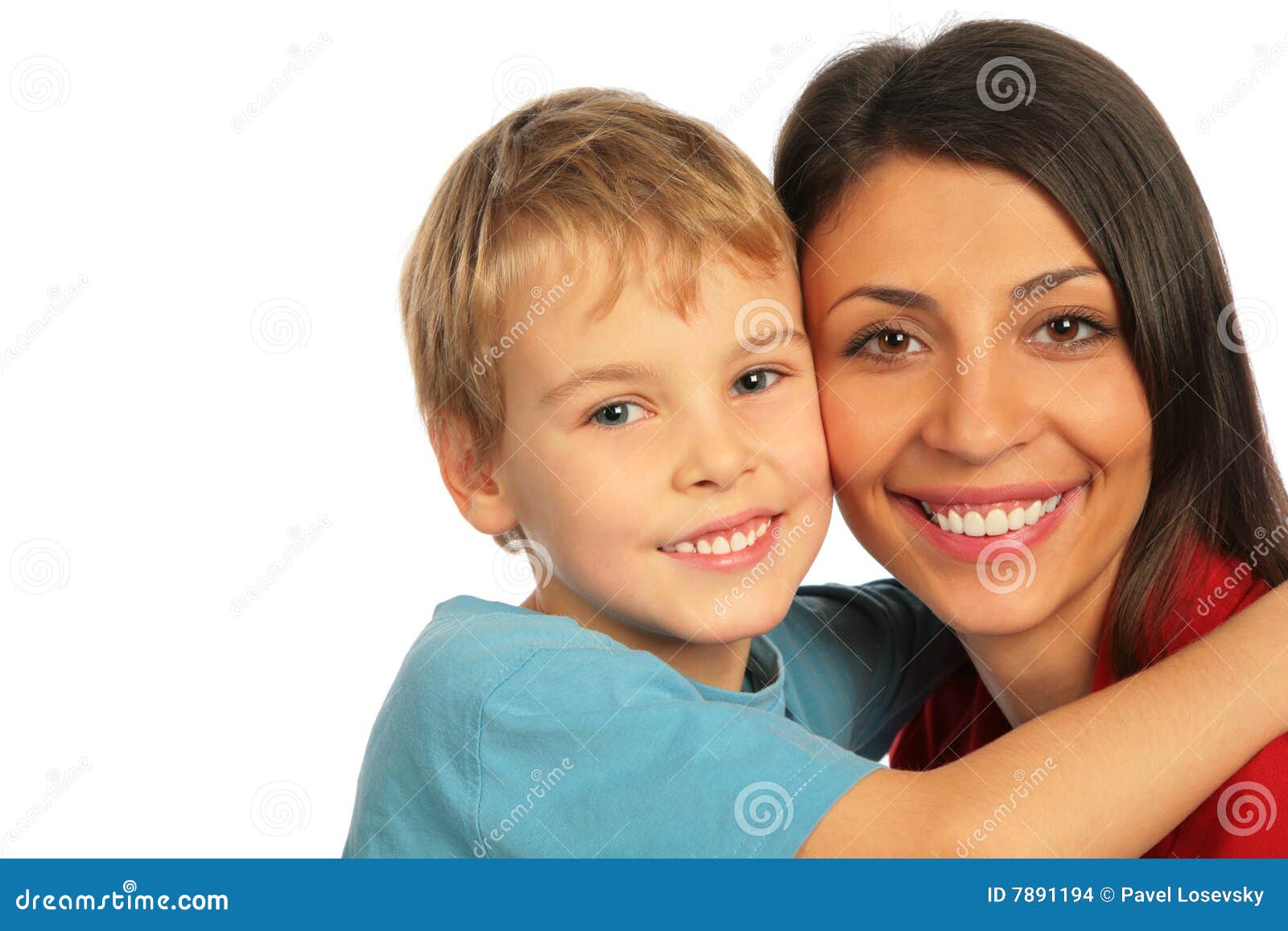 Boy cuddle woman. stock photo. Image of healthy, care - 7891194