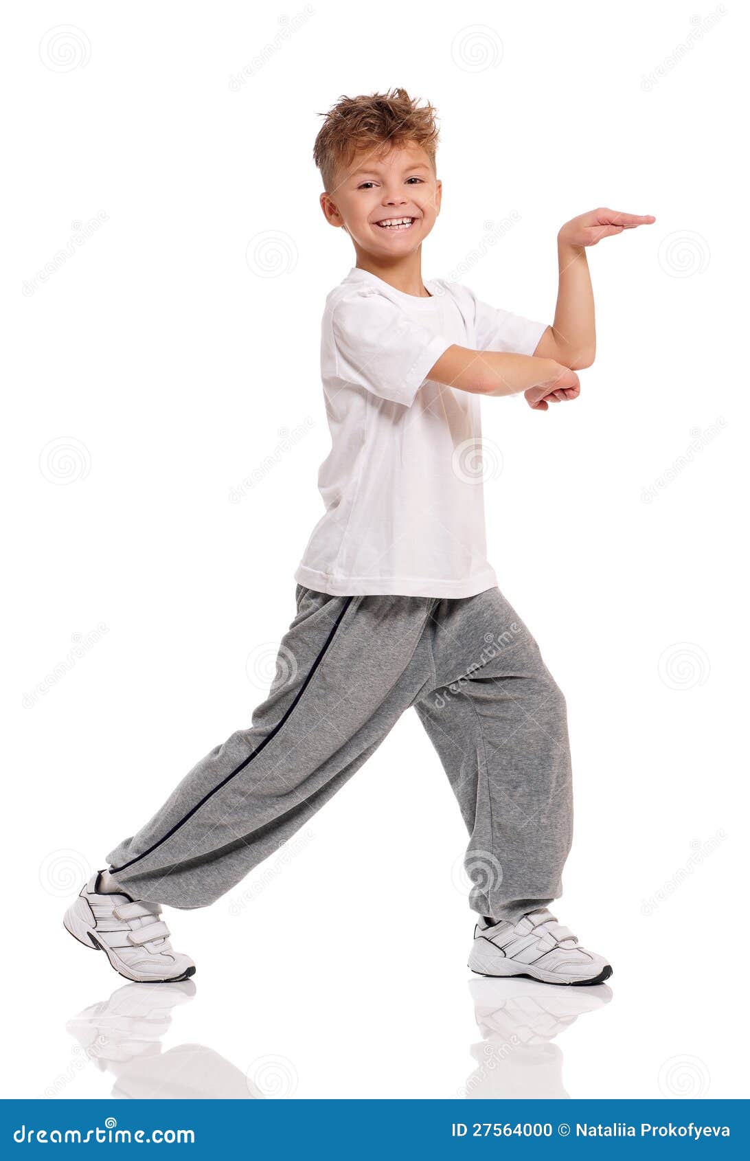Boy dancing stock photo. Image of enjoying, cheerful - 27564000