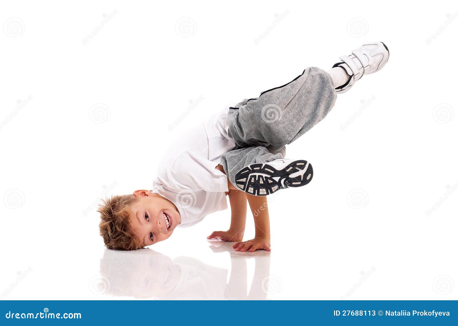 Boy dancing stock image. Image of gymnast, dance, movement - 27688113