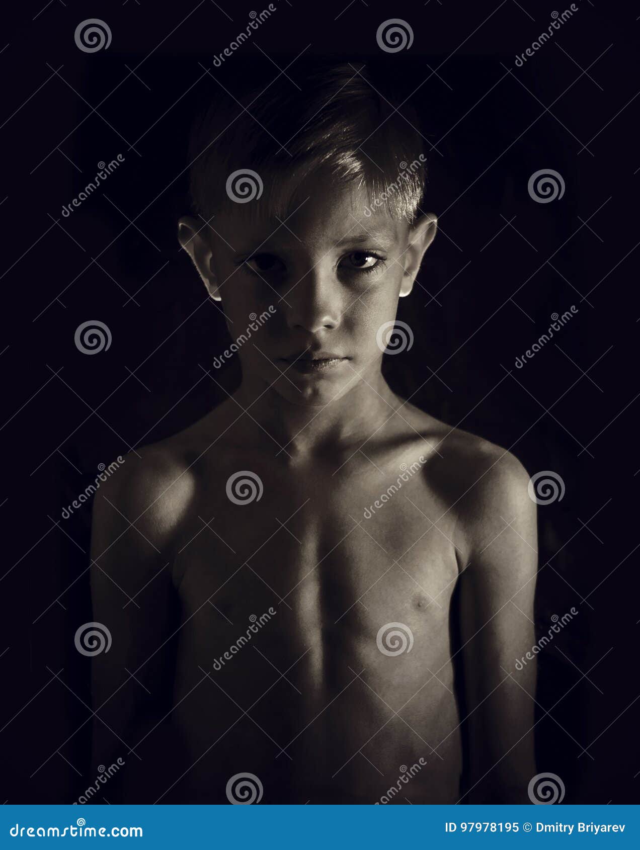 Boy on a dark background stock image. Image of fashion - 97978195