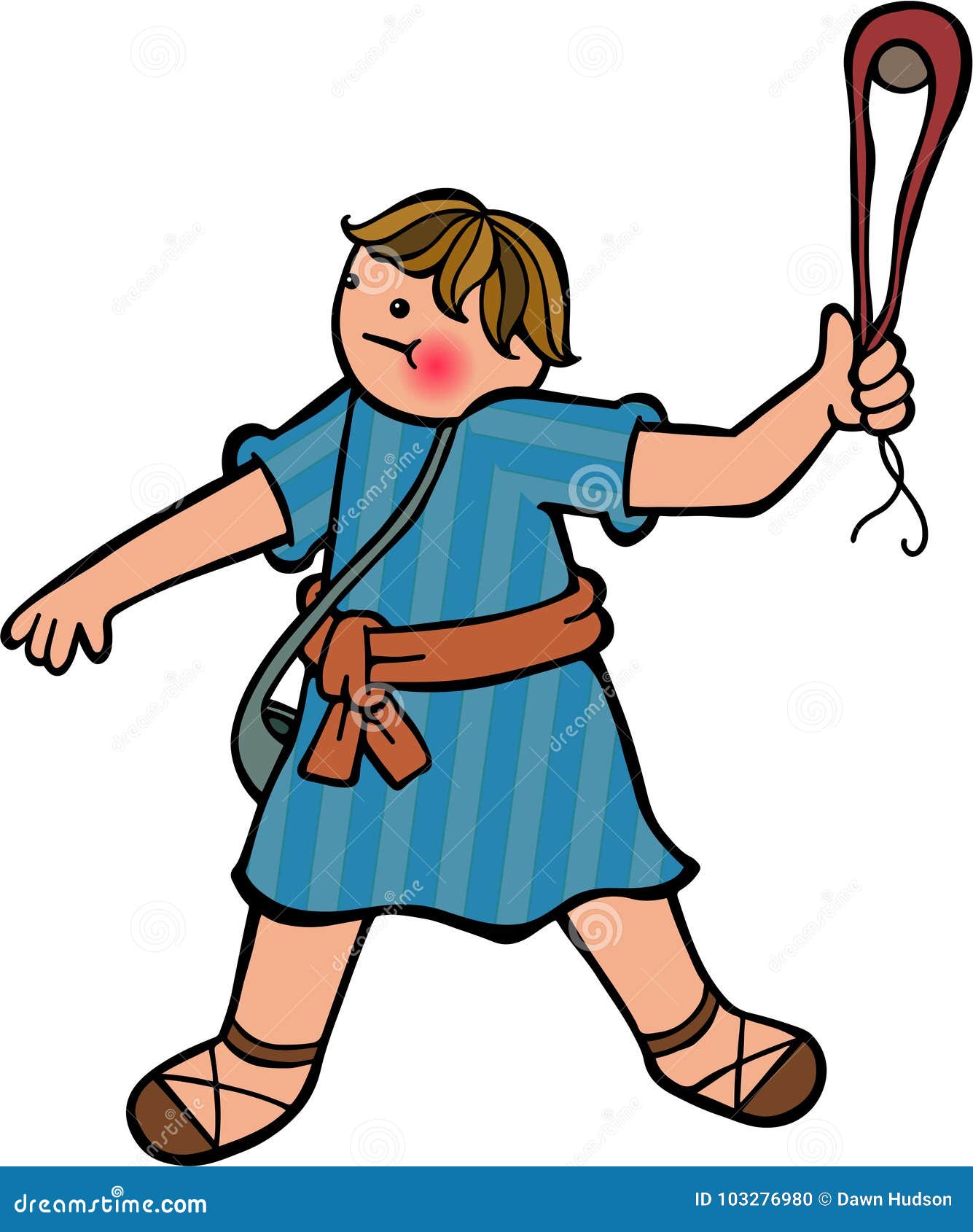 The Boy David stock illustration. Illustration of character - 103276980
