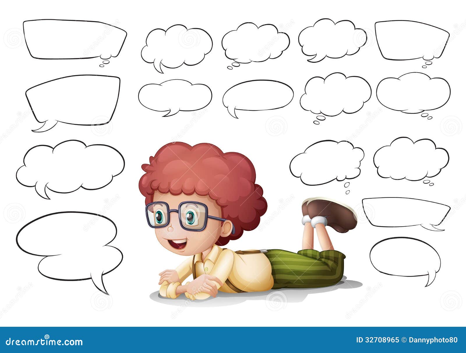 Callouts Set With Different Messages On White Background. Vector ...