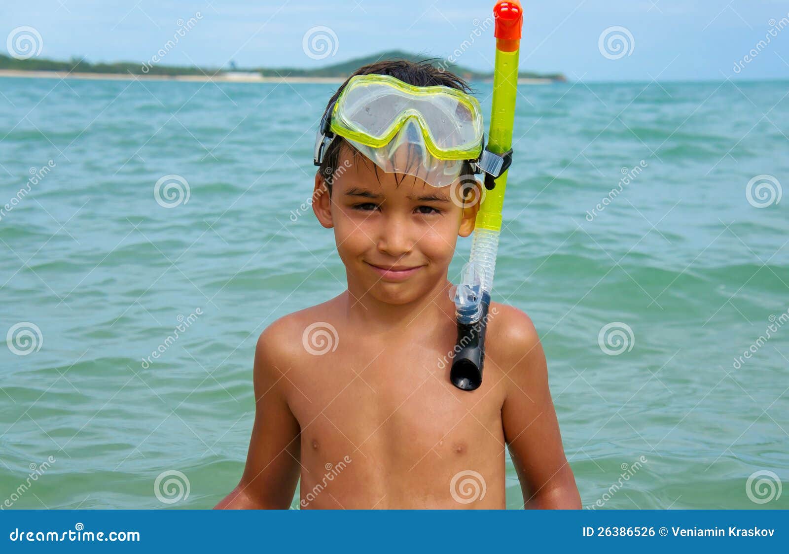Boy diver stock photo. Image of blue, ocean, male, enjoyment - 26386526