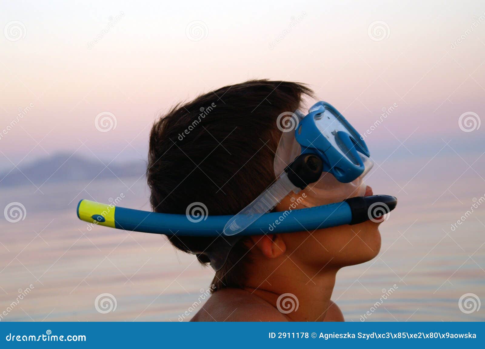 Boy in diving mask stock photo. Image of egipt, cute, healthy - 2911178