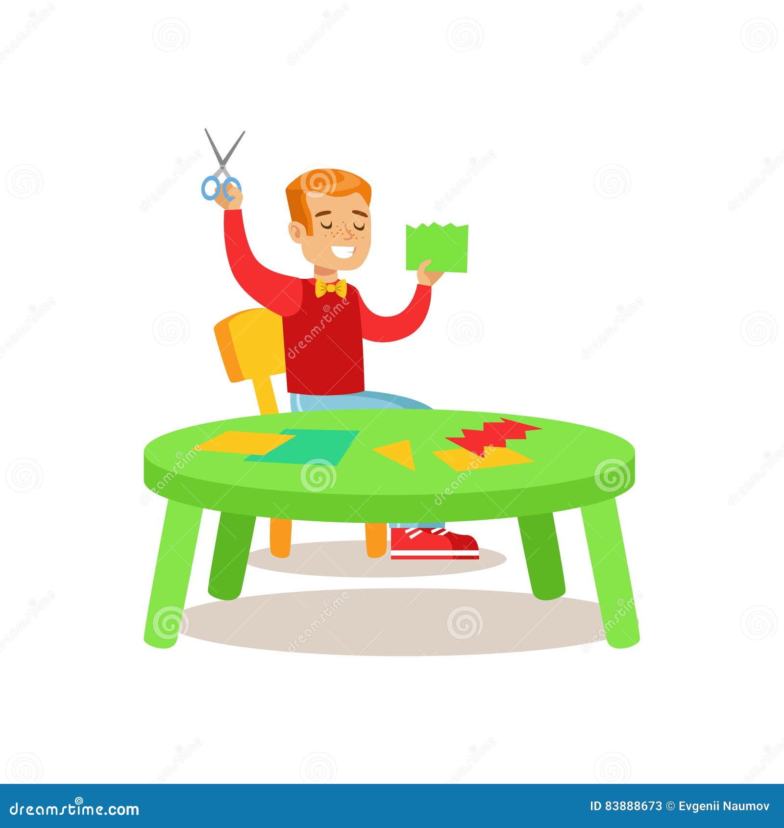 Practicing Cutting With Scissors For Preschool Kids To Cut The Paper ... Practicing Cutting With Scissors For Preschool Kids To Cut The Paper ...