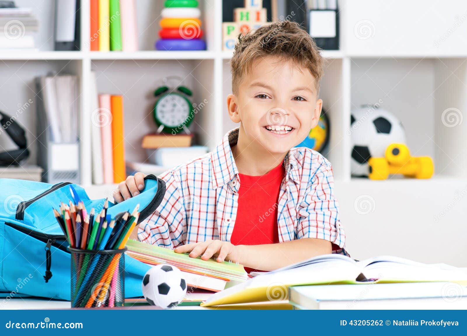 Boy doing homework stock photo. Image of genius, child - 43205262