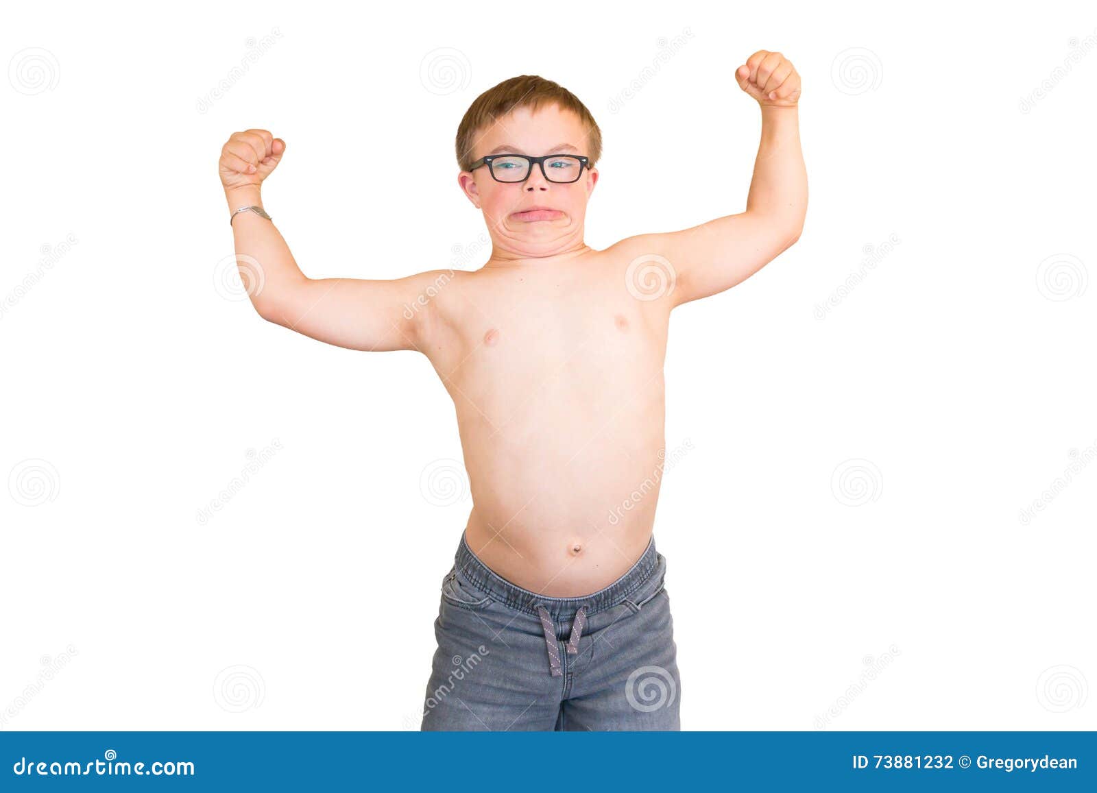 Kid With Muscles