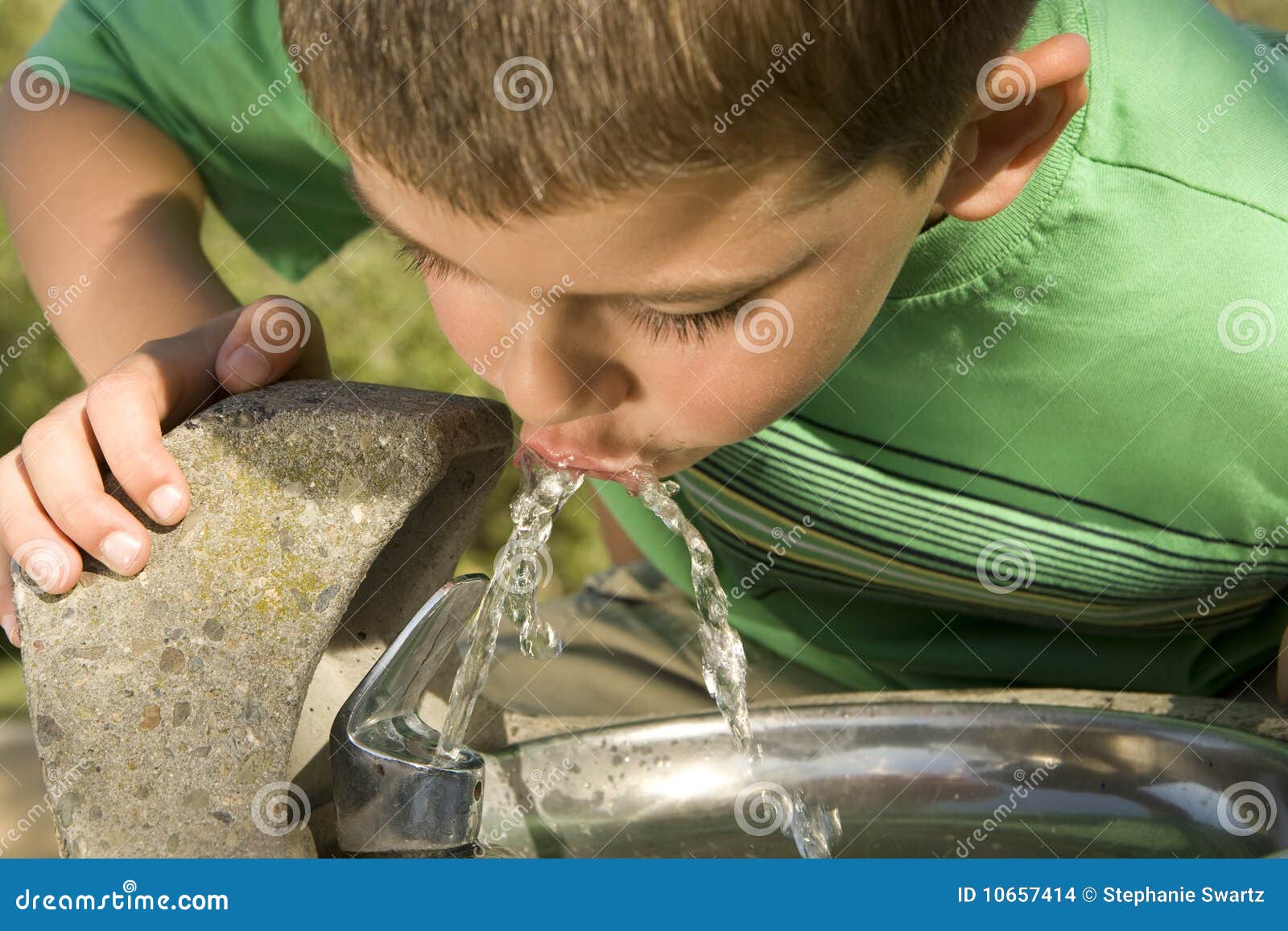 Boy drinking stock photo. Image of young, refreshing - 10657414