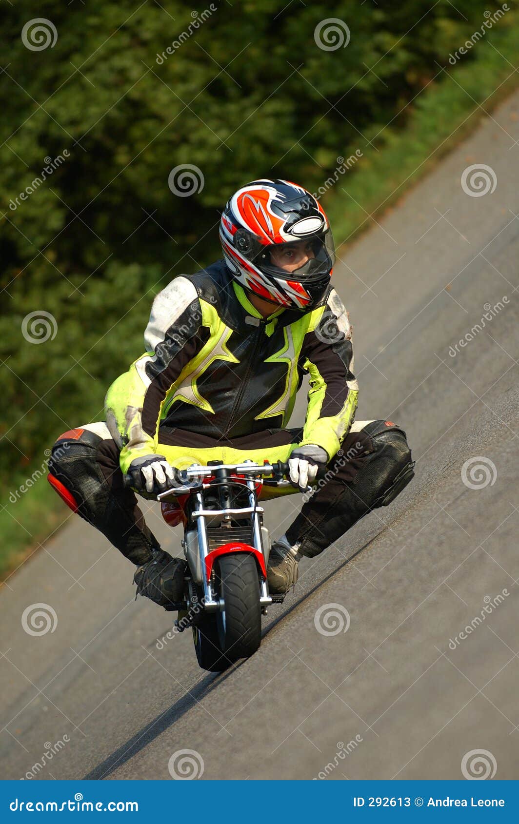 Boy Driving Minibike stock image. Image of pilot, pocket - 292613