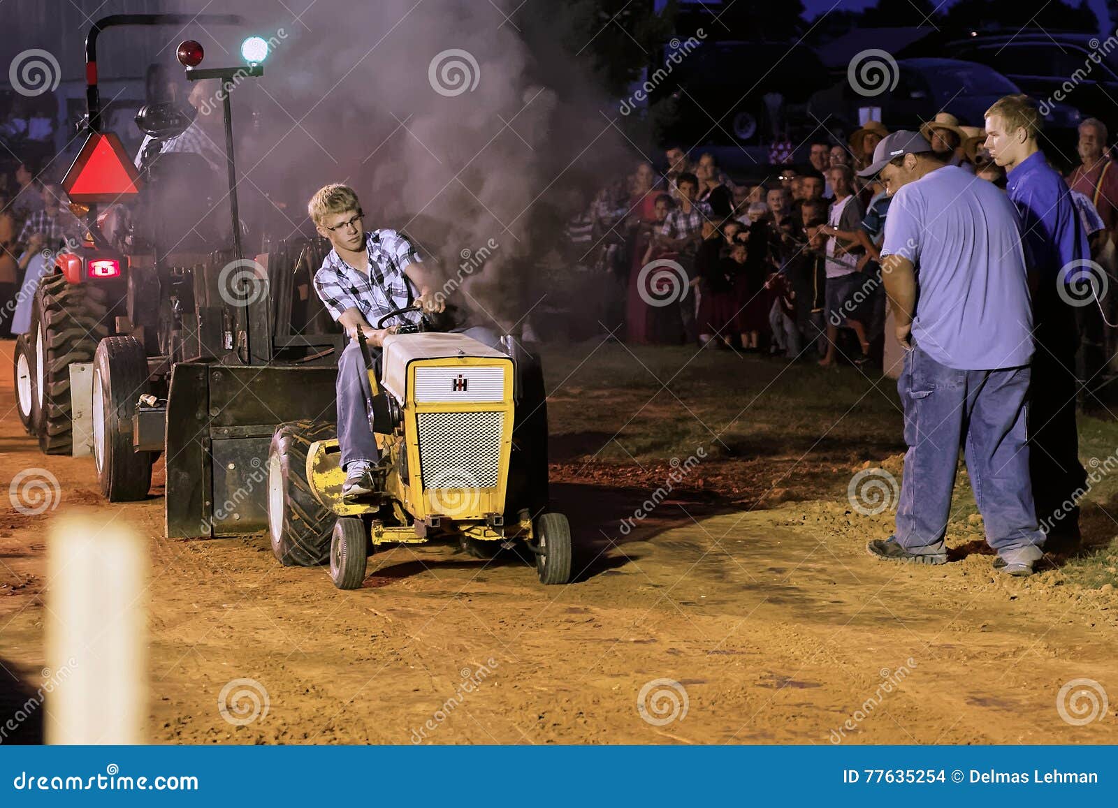 Boy Driving Tractor Pulling Competition Stock Photos - Free & Royalty ...