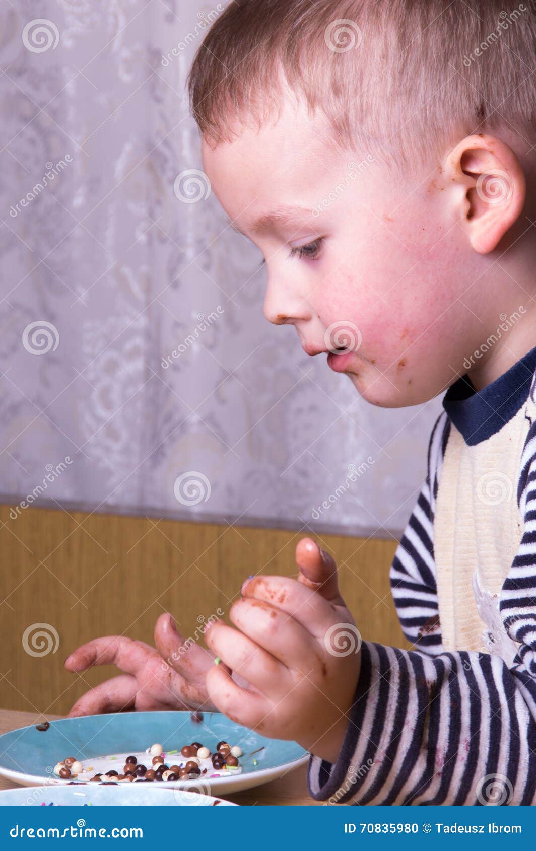 A boy eat stock photo. Image of hungry, food, toddler - 70835980
