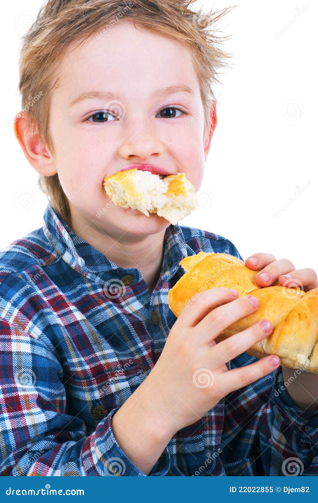 Boy eating stock image. Image of childhood, hungry, energy - 22022855