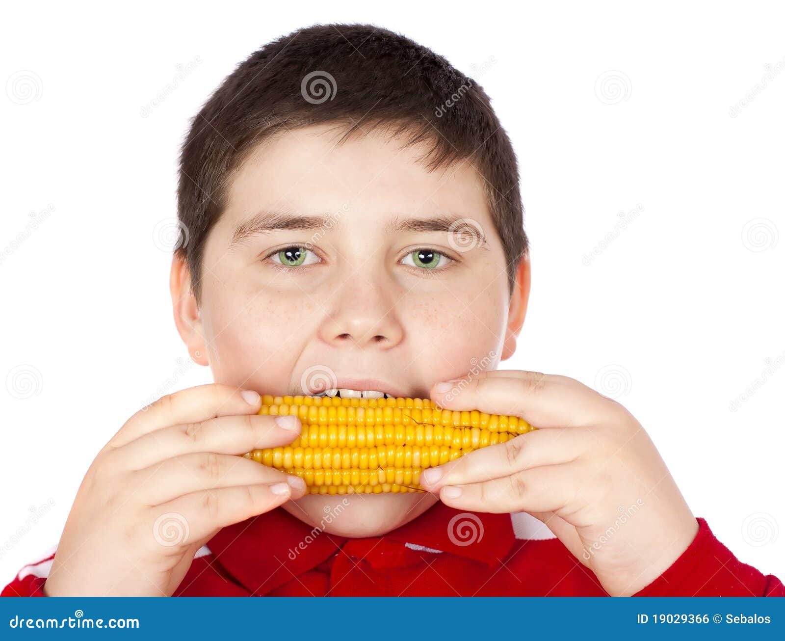 Eating Corn