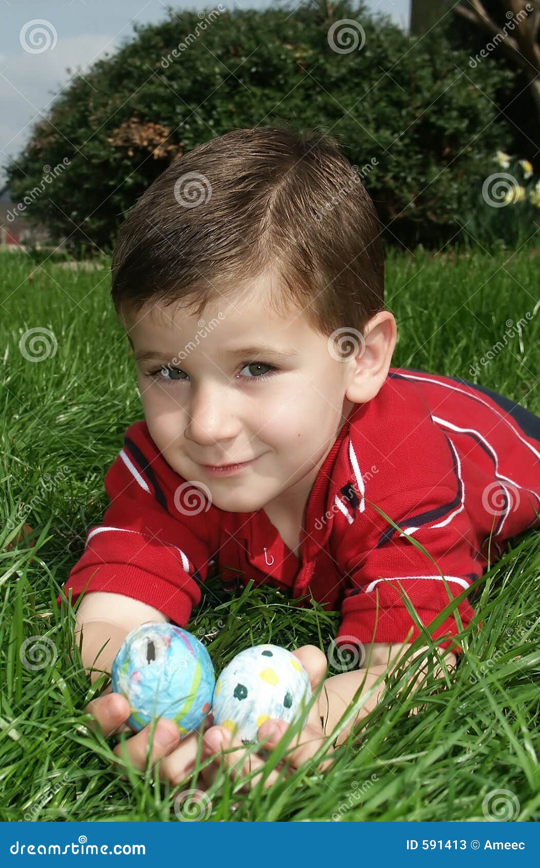 Boy With Eggs 10 Picture. Image: 591413