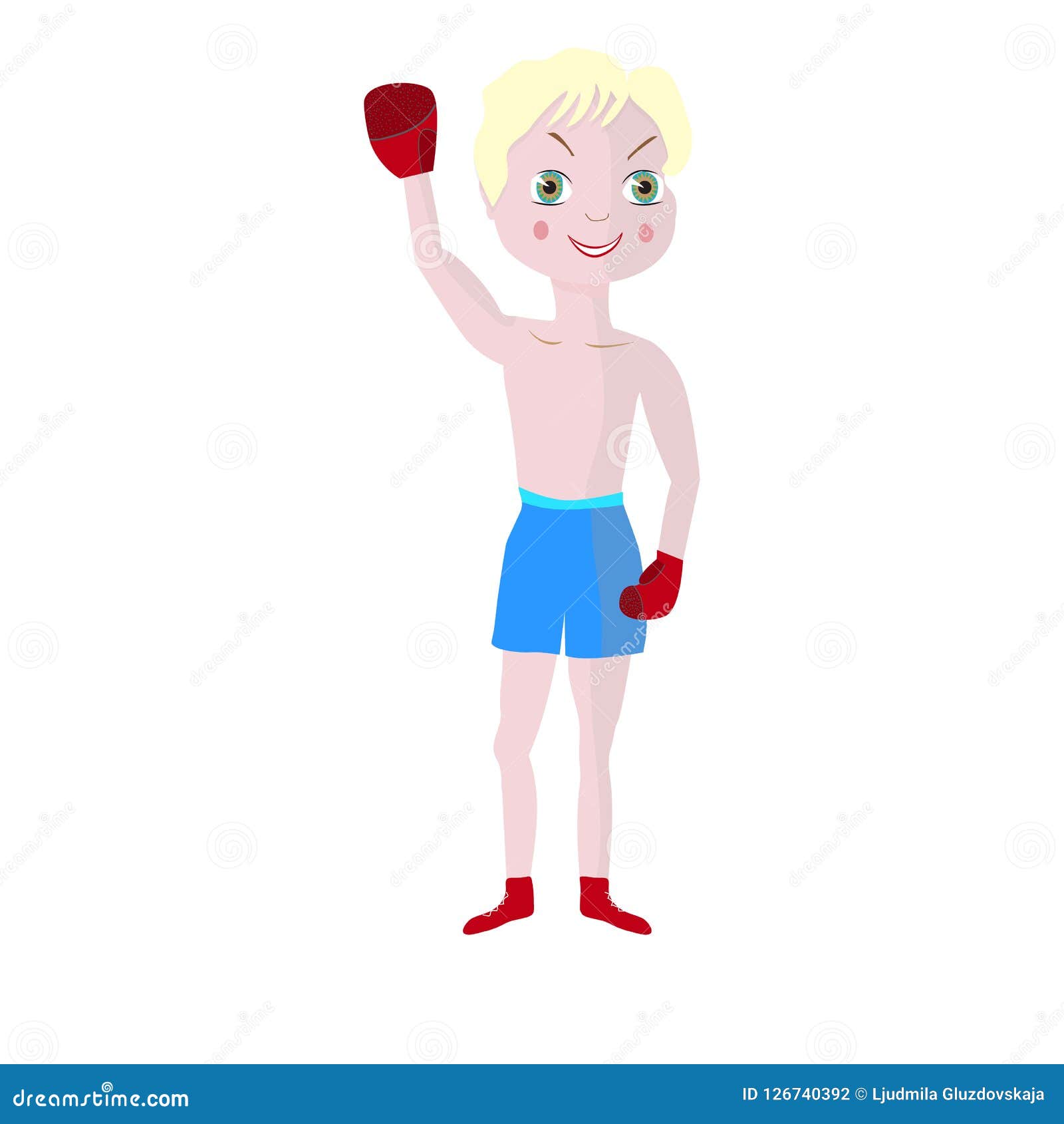 The Boy is Engaged in Boxing, a Small Boxer in Sports Training, Stock ...