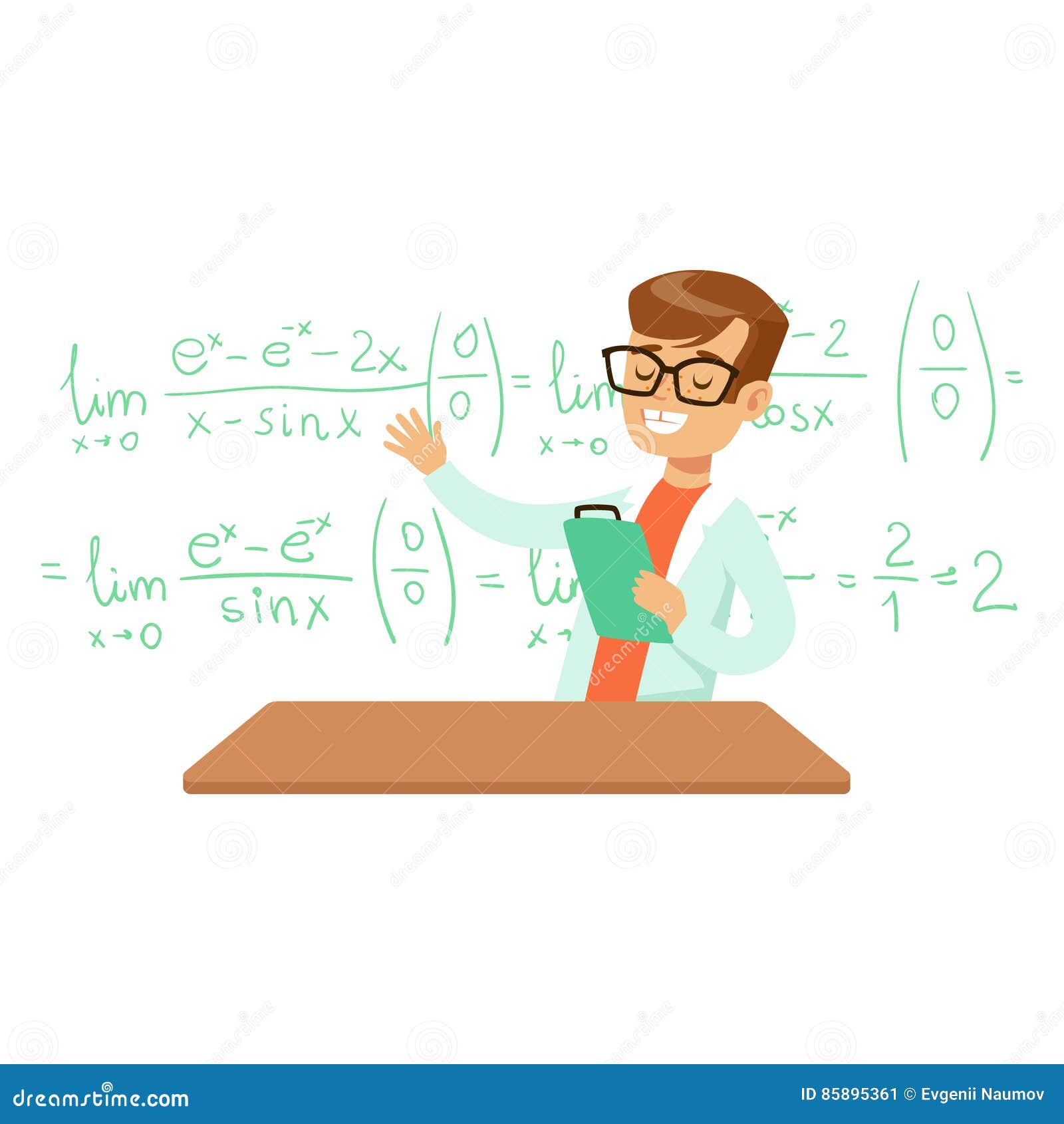 Math Smart Kid Stock Illustrations – 796 Math Smart Kid Stock ...