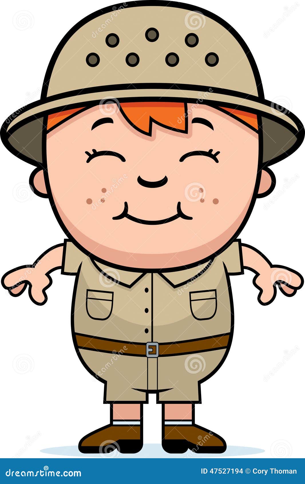 Boy Explorer stock vector. Illustration of youth, happy - 47527194