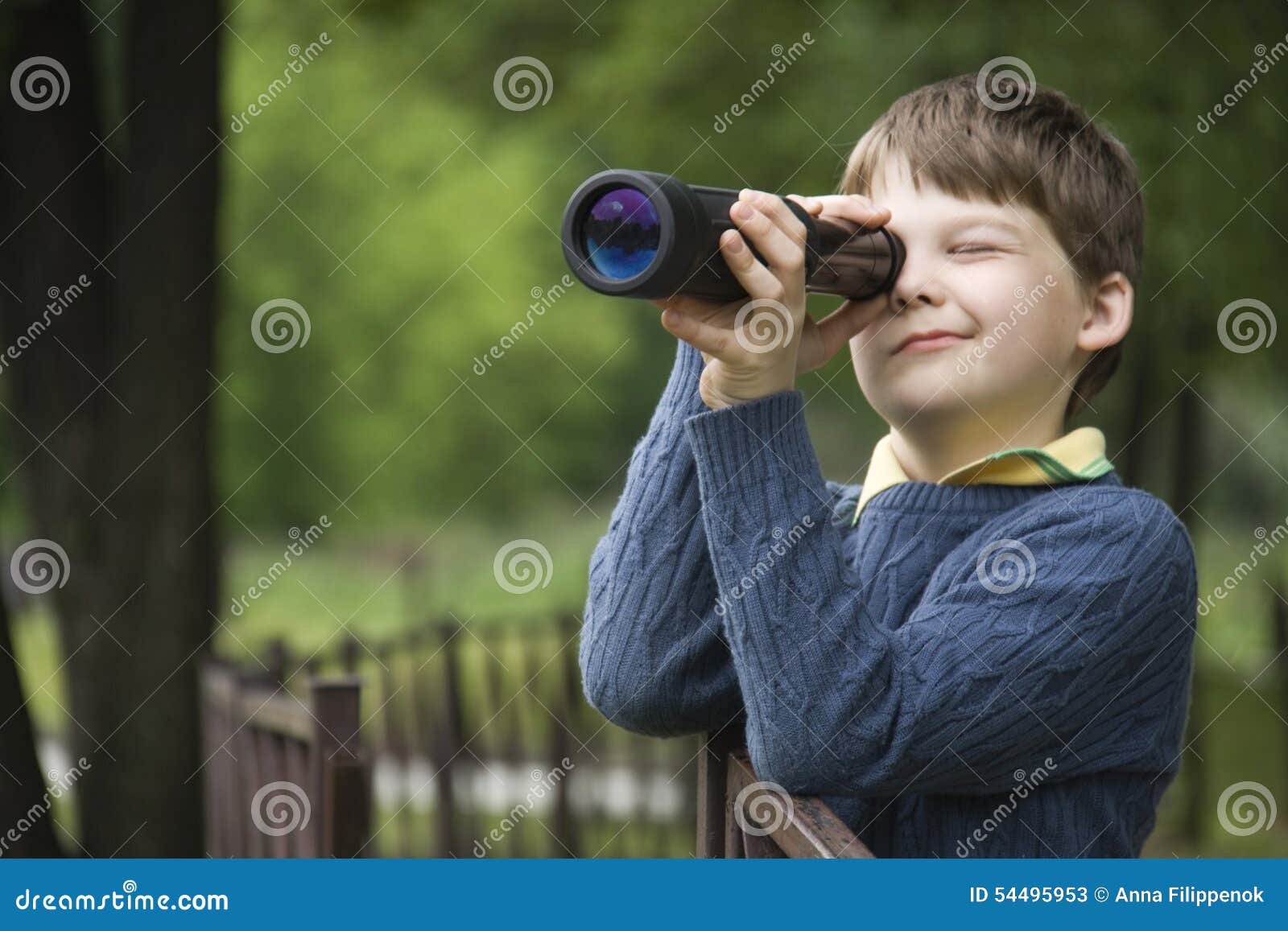 Boy explorer stock image. Image of summer, explores, looking - 54495953