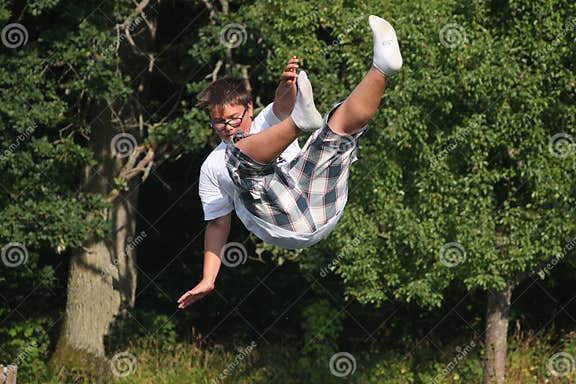 Boy falling down stock photo. Image of falling, fall - 72623276