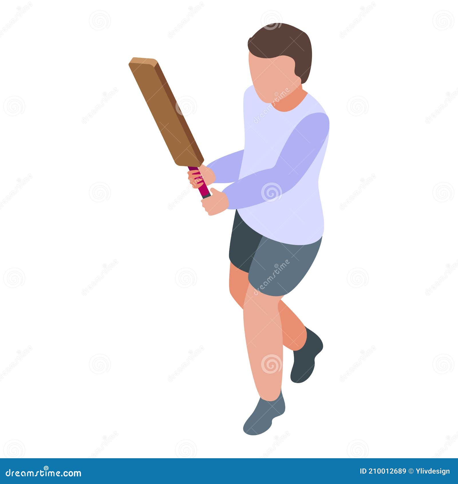 Cricket Fast Bowler Bowling Ball Front Cartoon Royalty-Free Stock Photo ...