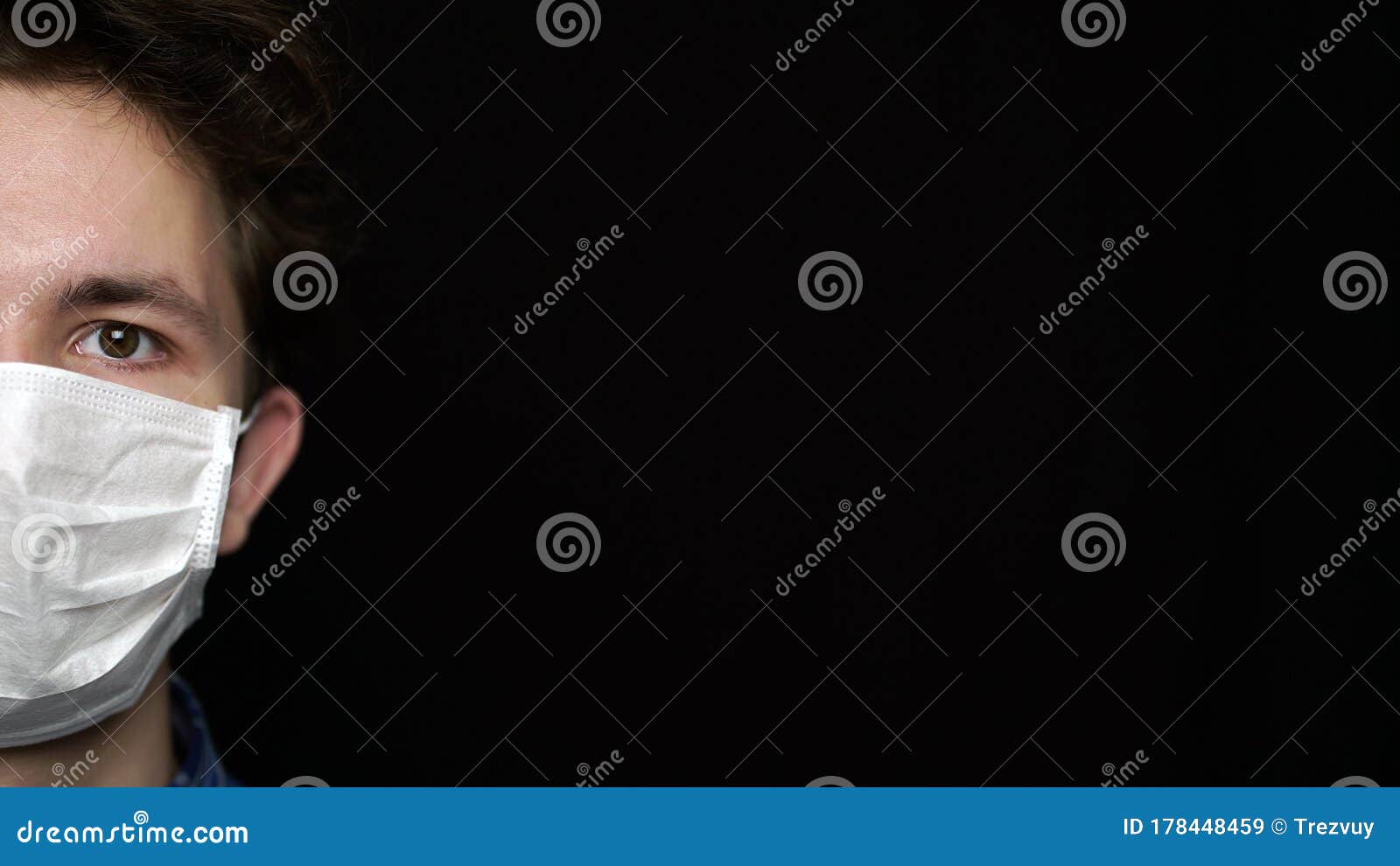 Boy Feeling Sick and Wearing Mask Stock Image - Image of medical, fever ...