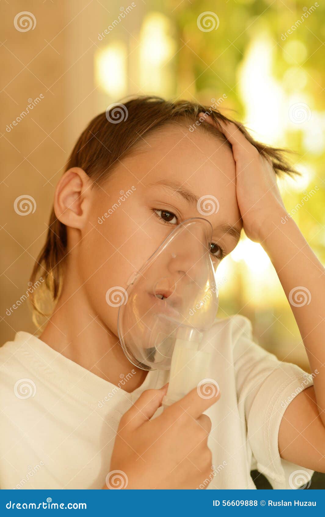 Boy fell ill with a cold stock photo. Image of human - 56609888