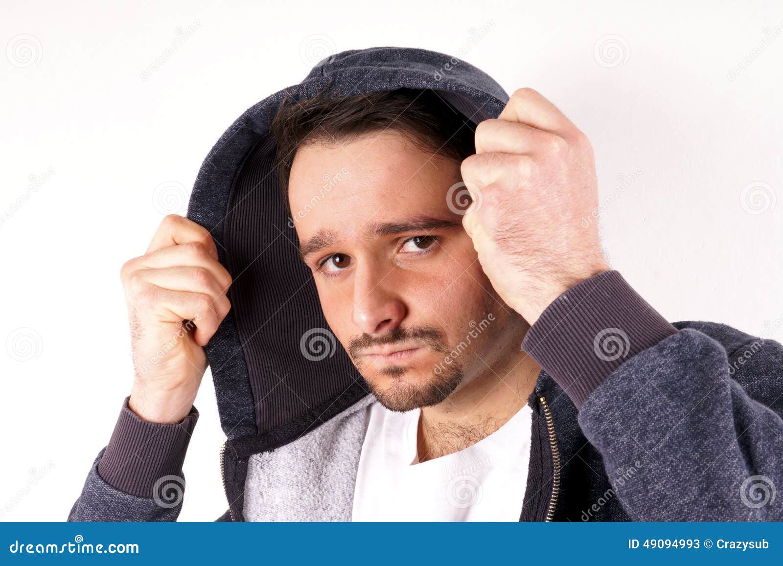 Boy with fleece stock image. Image of person, action - 49094993