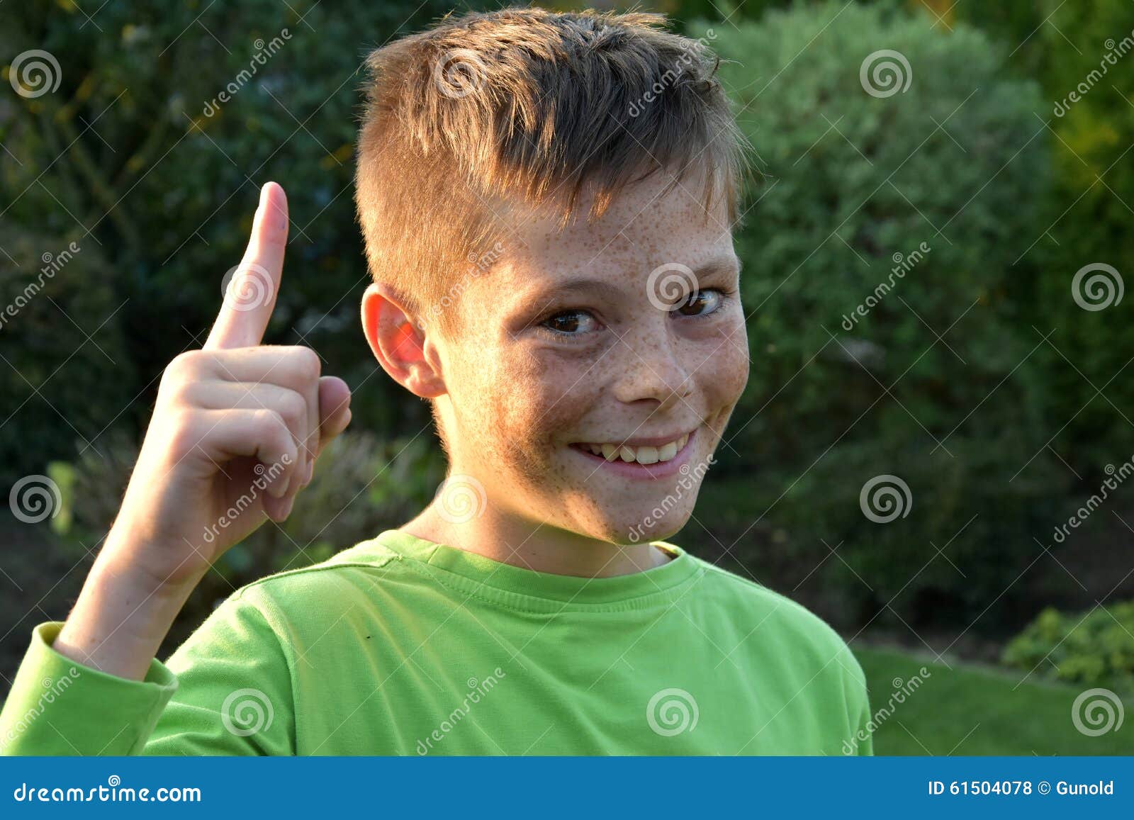 Boy with Forefinger Gesture Stock Photo - Image of adult, color: 61504078