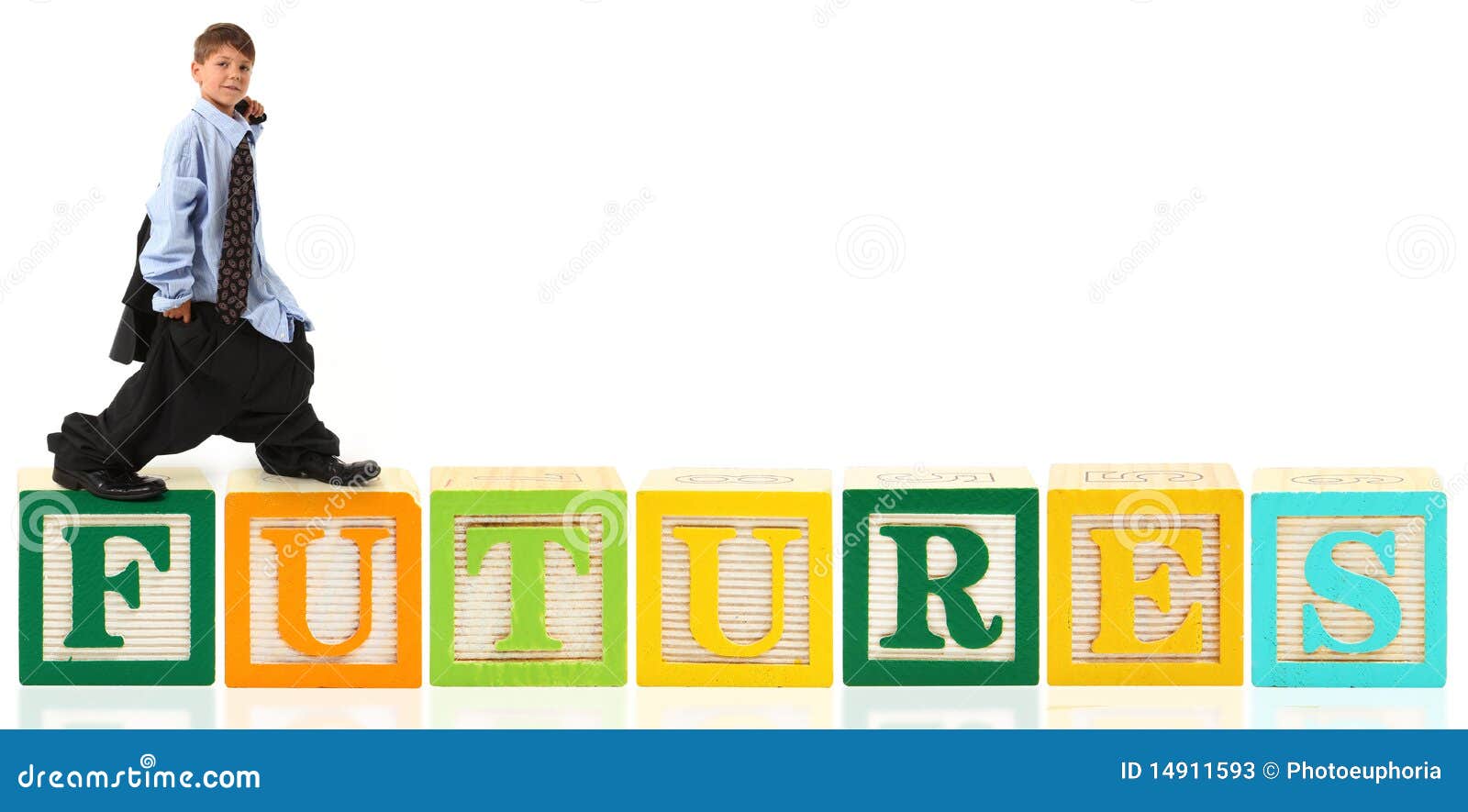 Boy on Giant Alphabet Blocks Stock Image - Image of large, oversized ...