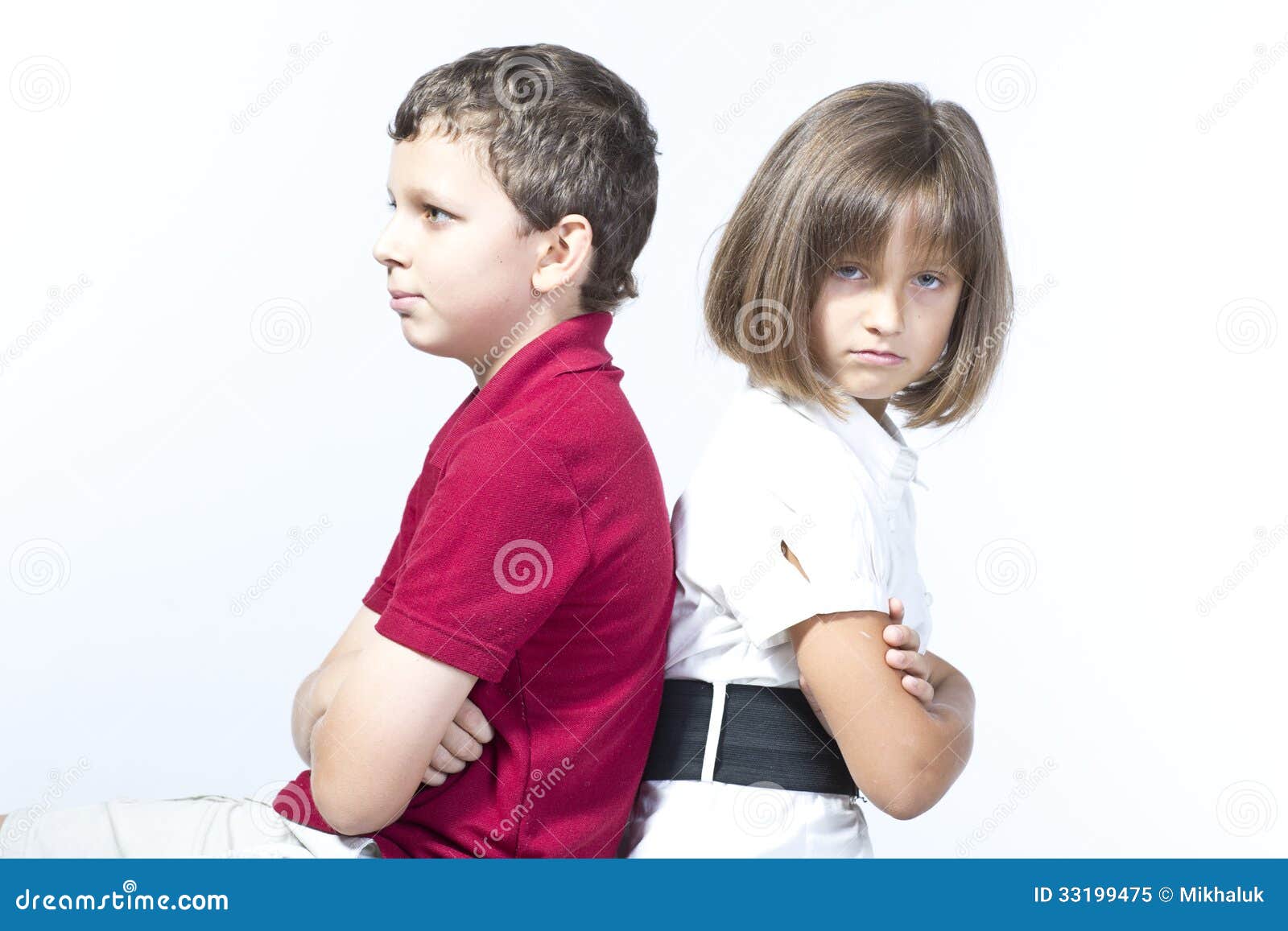Children Mad At Each Other
