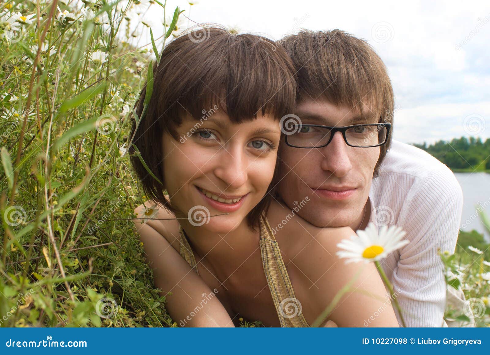 Boy and girl (couple) stock photo. Image of look, distance - 10227098