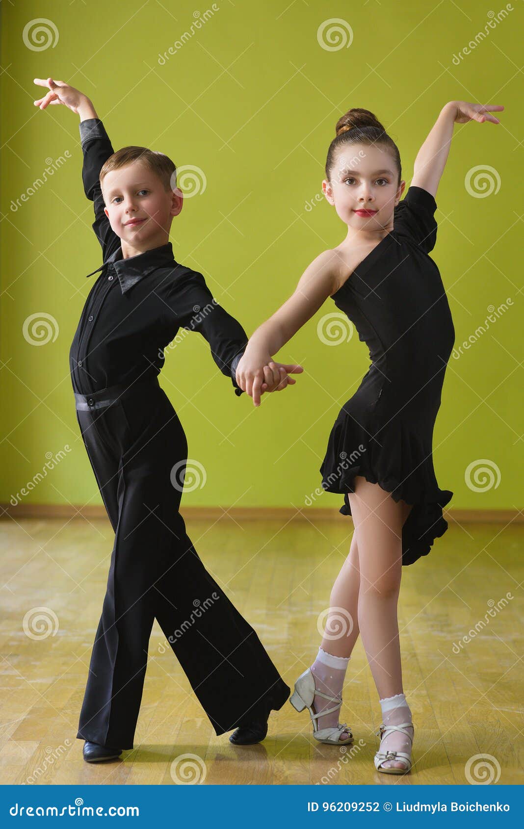 Boy and Girl Dancing Ballroom Dance Stock Photo - Image of active ...