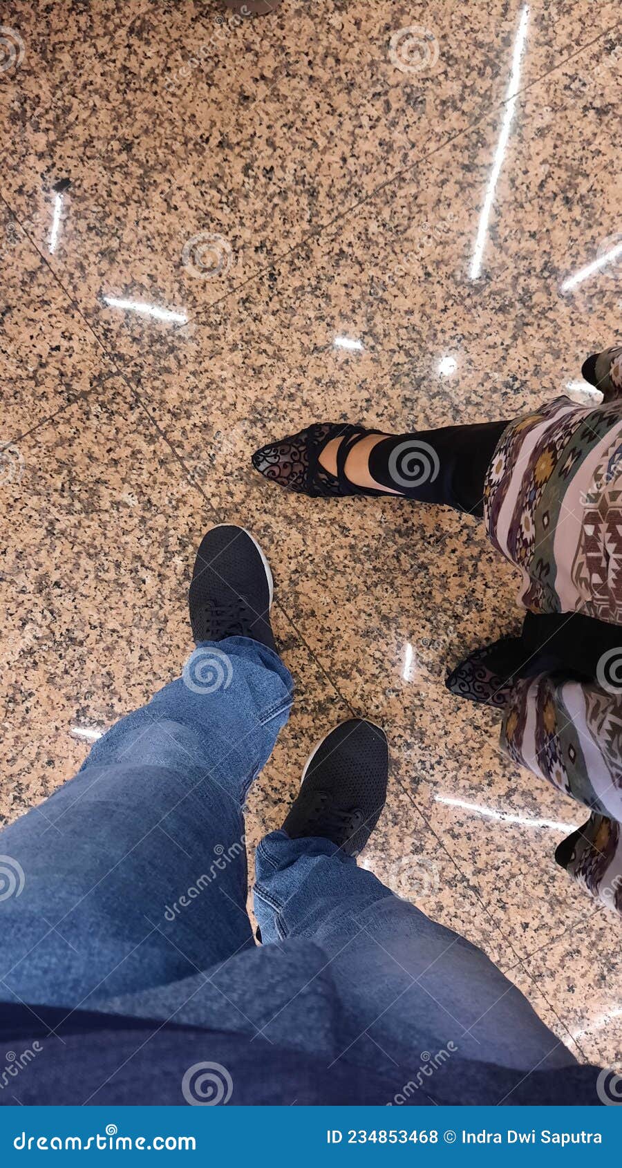 Boy and Girl& X27;s Foot in the Mall Stock Photo - Image of shoes ...