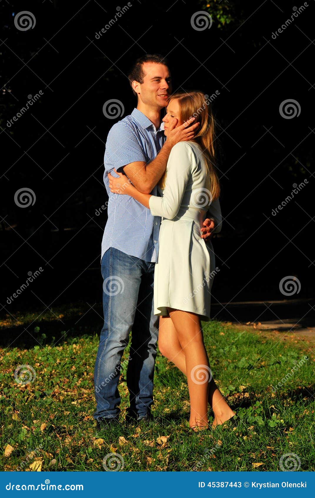 Boy and girl stock image. Image of snuggled, back, shirt - 45387443
