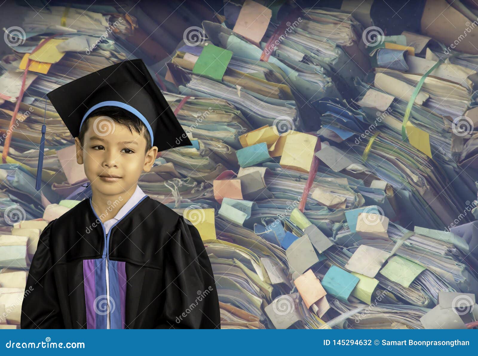 The Boy Graduated from Kindergarten. this Study is the First To Advance ...