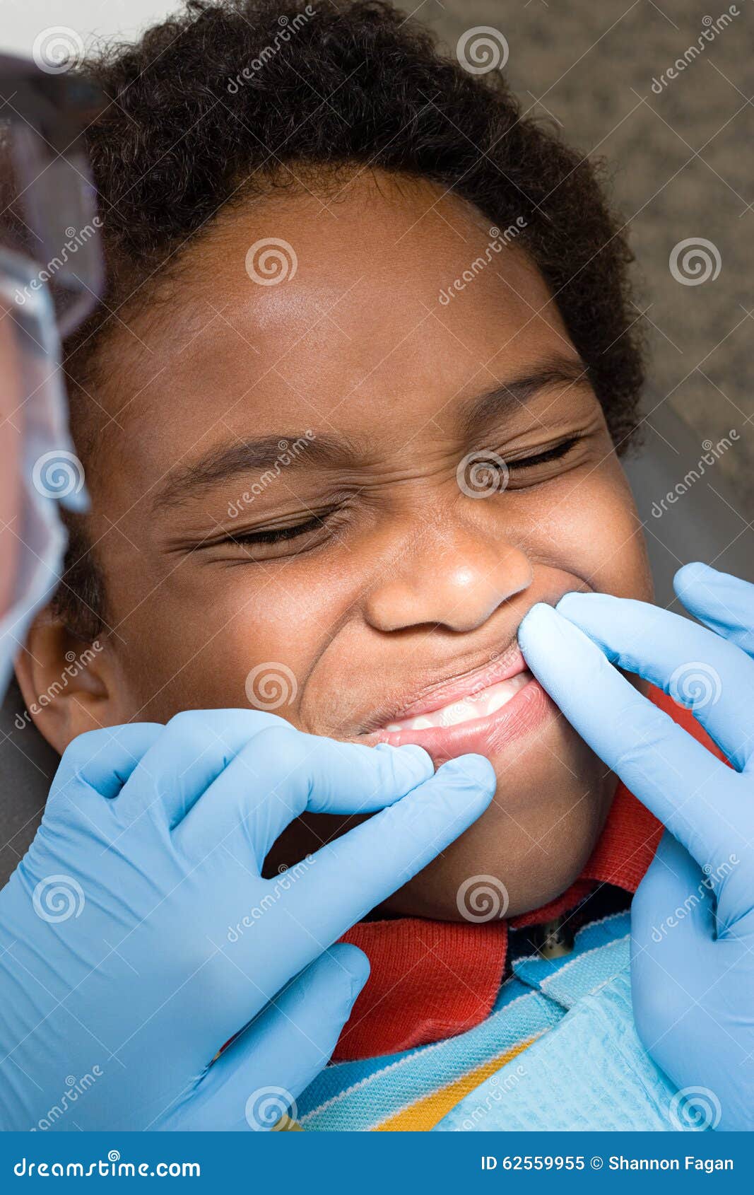 Boy grimacing stock image. Image of doctor, anticipation - 62559955