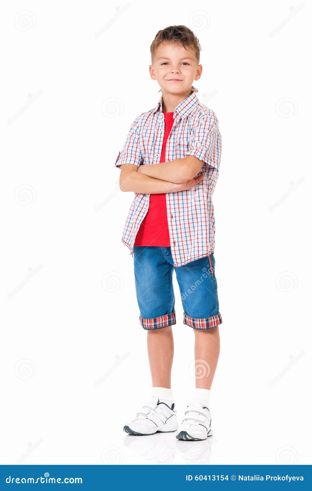 Boy with hands folded stock photo. Image of happy, schoolchild - 60413154