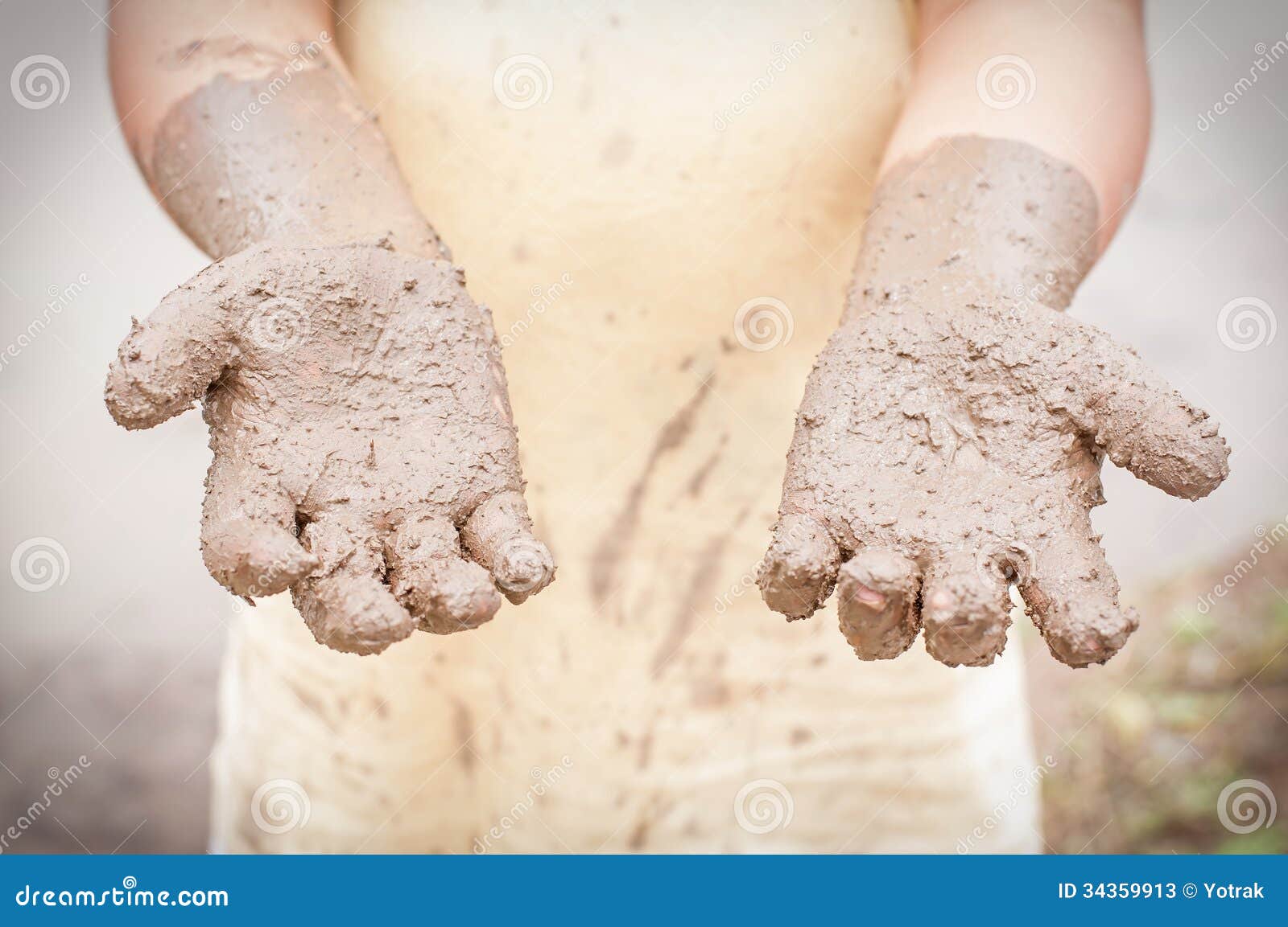 Boy hands stock image. Image of splat, cleaner, brown - 34359913